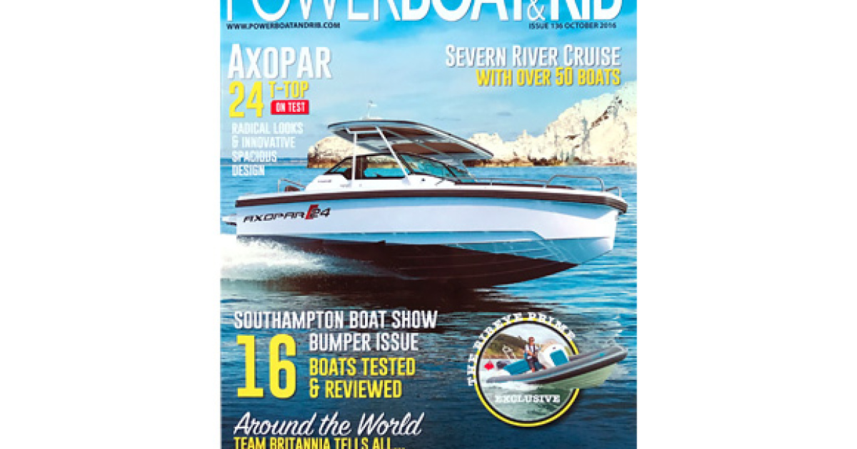 Reviews & Tests - Powerboat & RIB Magazine - UK » Axopar Boats