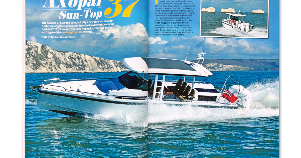 Reviews & Tests - Powerboat & RIB Magazine - UK » Axopar Boats