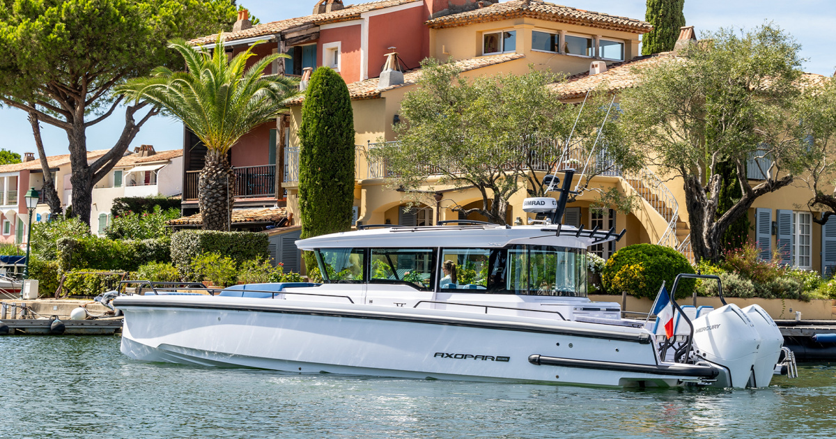 Press releases - Axopar x Agapi Boat Club global launch spring 2024 » Axopar Boats
